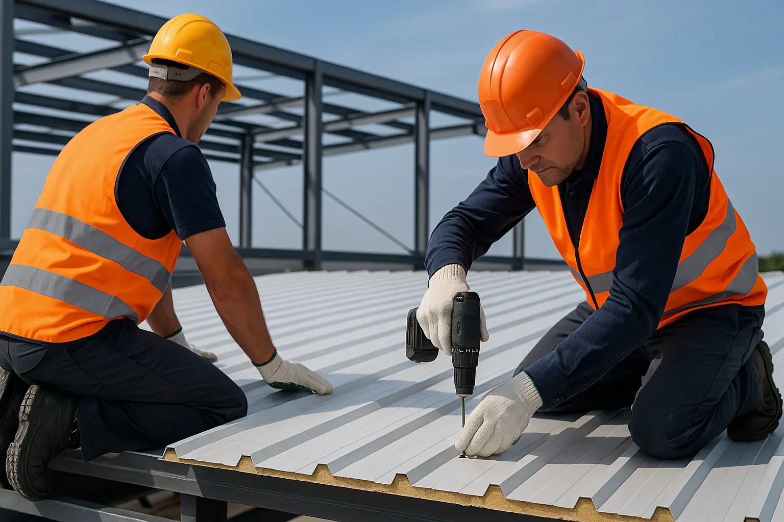 Cómo fijar paneles sándwich paso a paso: guía profesional - PANEL ...